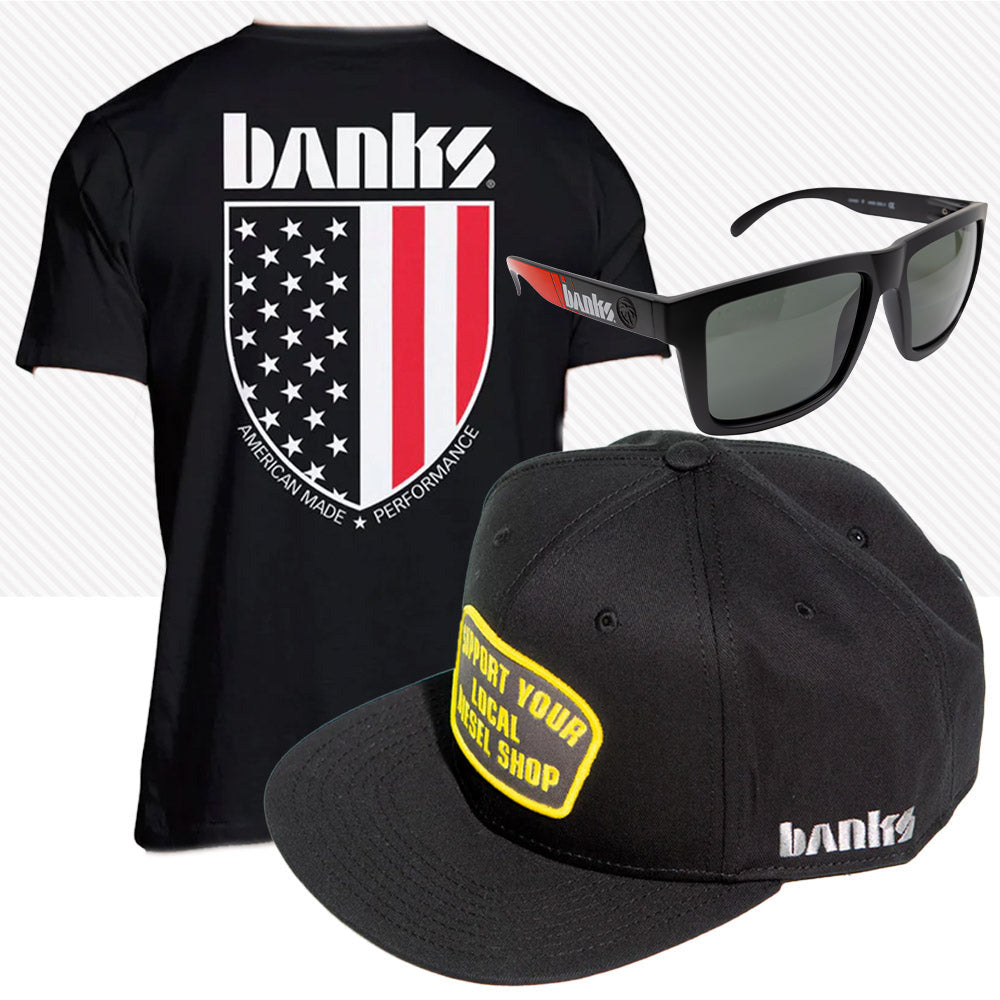 Banks Power Official Shirts, Sweatshirts, Jackets and Hats - Banks Power