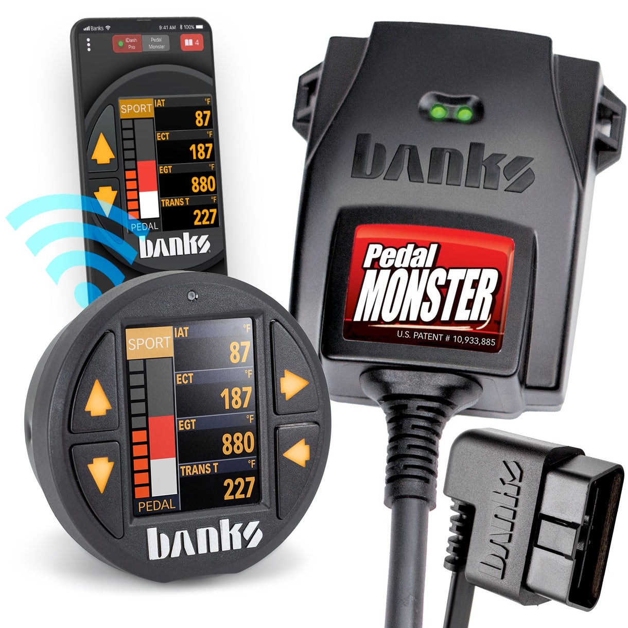 PedalMonster Throttle Controller for Chevy, Ford and More (64310, 64311 ...