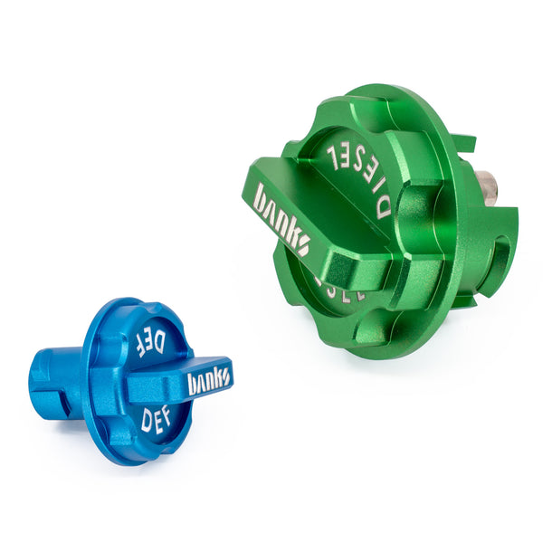 Banks Revolver Billet Diesel and DEF Fill Cap Kit (66700) - Banks Power