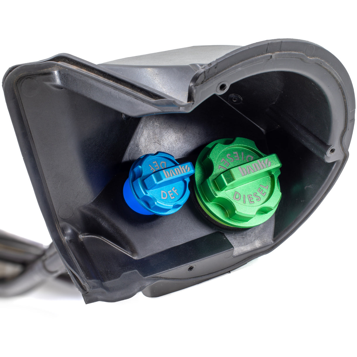 Banks Revolver Billet Diesel and DEF Fill Cap Kit (66700) - Banks Power