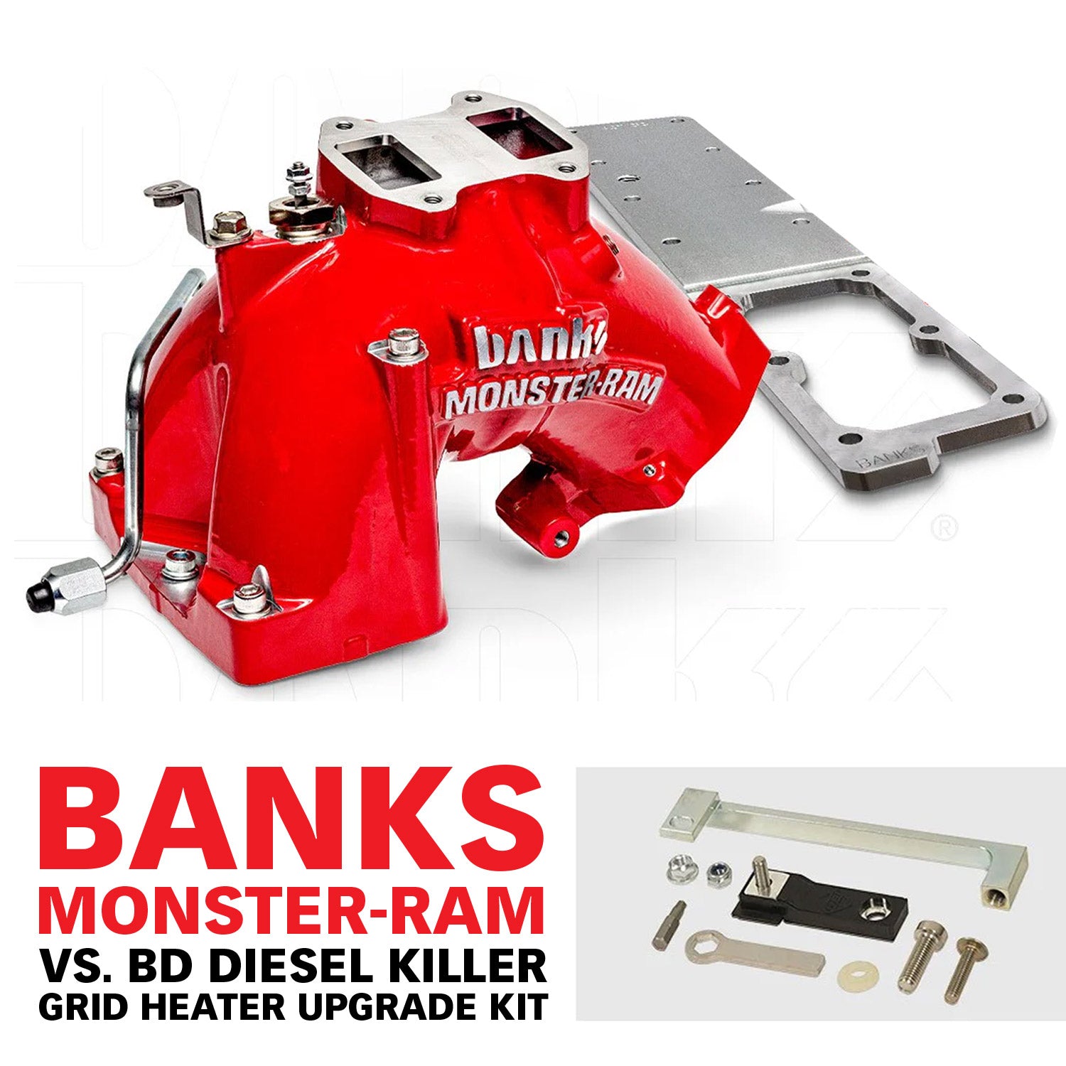 Banks Monster-Ram Vs. BD Diesel Killer Grid Heater Upgrade Kit