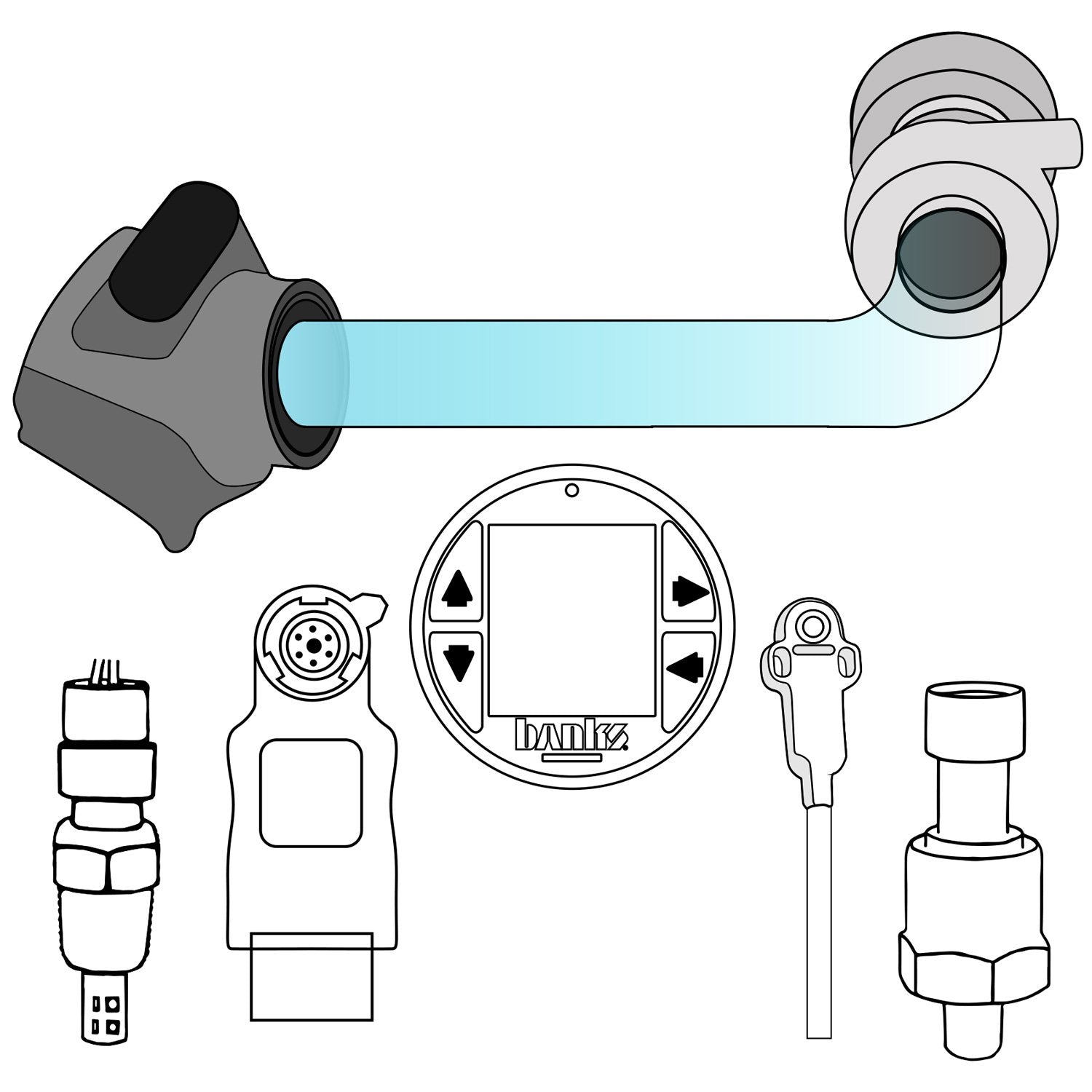 Banks Intake Efficiency Sensor Kit - Banks Power
